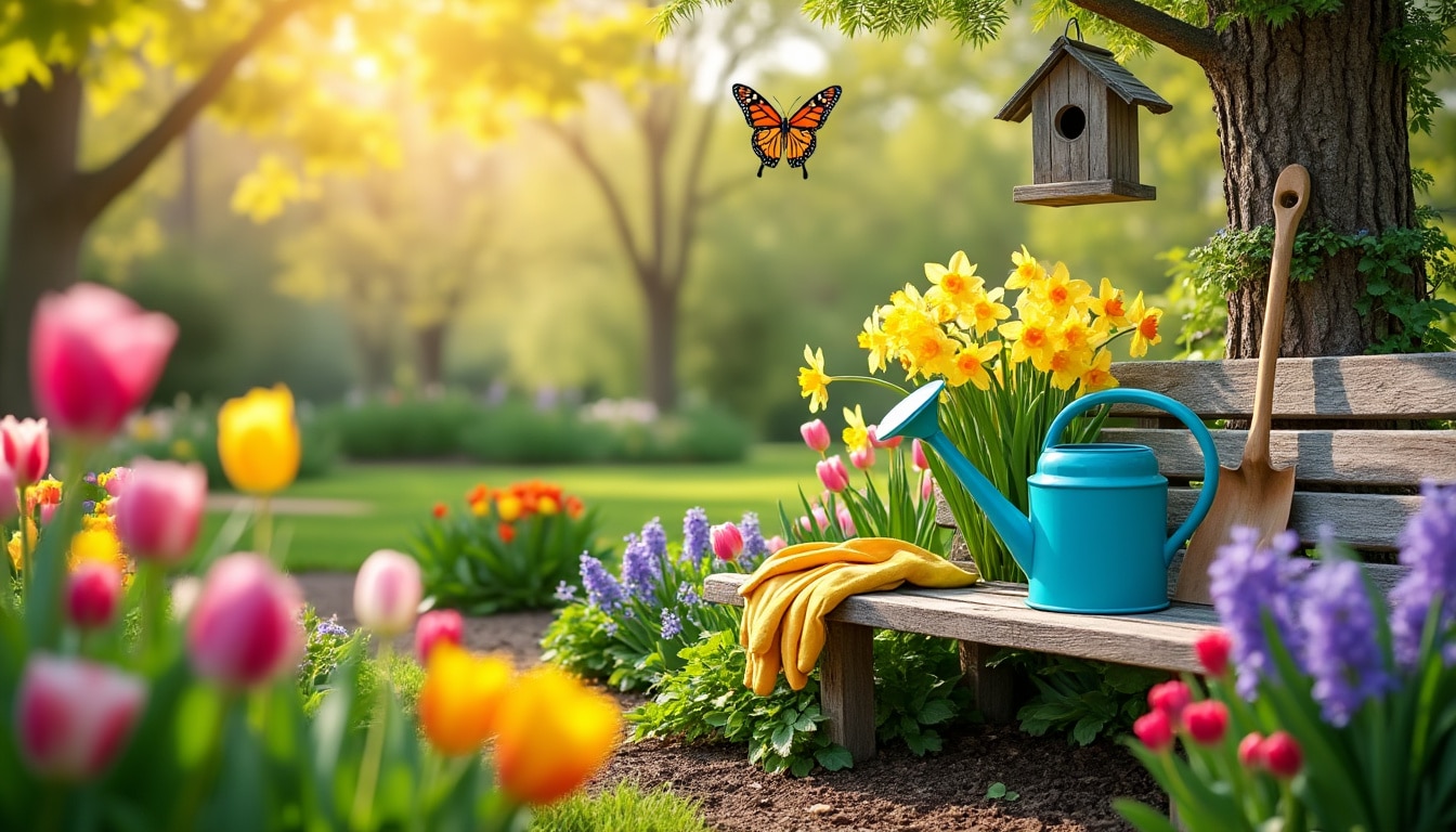 Démarrer le printemps au jardin : astuces incontournables